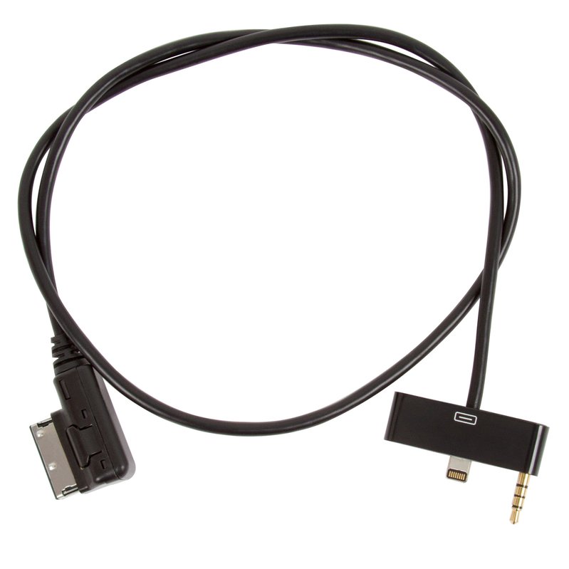 iPhone 5 Adapter Cable for Audi with AMI. iPhone Connection in Audi AMI ...